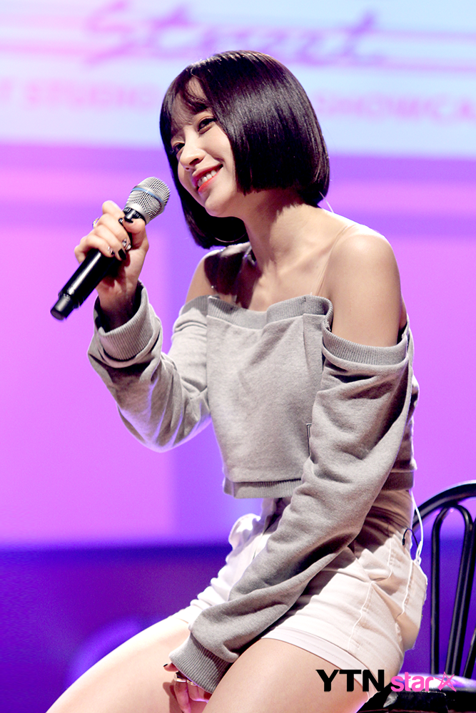 [방송][★포토] EXID "'데려다줄래' 팬들이 더 좋아했던 곡" (쇼케이스 현장) | YTN