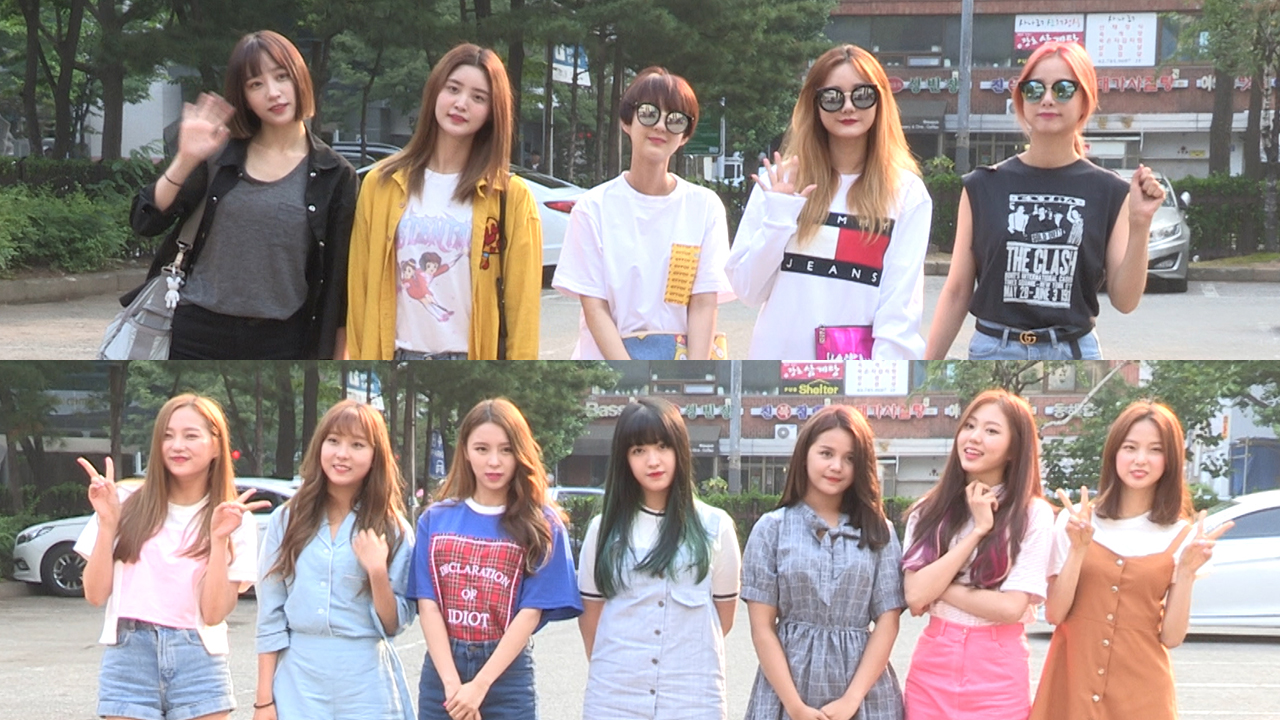 [가요][★영상] EXID·CLC, 출근길 개성만점 패션 '매력 폴폴' | YTN
