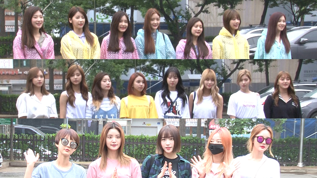 [가요][★영상] 다이아·트와이스·EXID, 비가 와도 ‘빛이 나는 여신들' | YTN