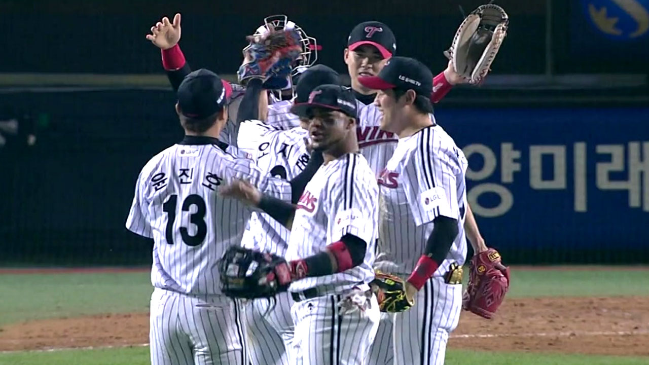 [스포츠]LG, 넥센 꺾고 '마산행'...오지환 MVP | YTN