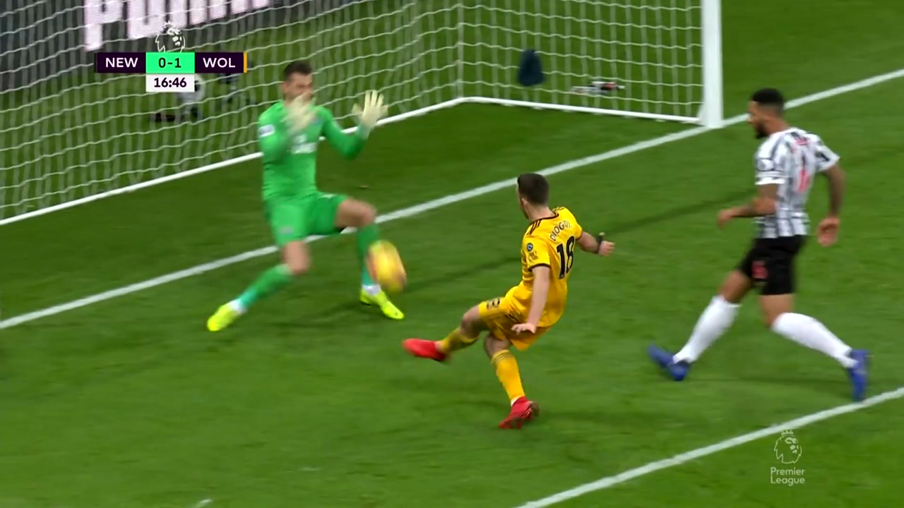 [스포츠][영상] 뉴캐슬 1 VS 2 울버햄튼...EPL 16R 1경기 하이라이트 | YTN