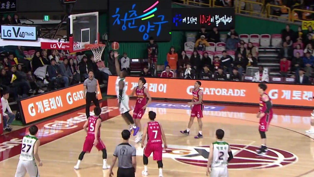 [스포츠]프로농구 5연승 DB, KCC·LG와 공동 5위 | YTN