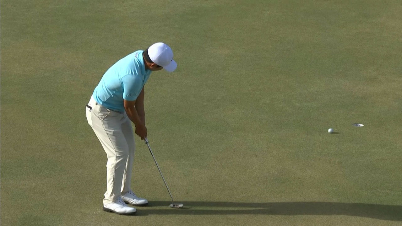 [스포츠]'19m 환상 버디' 강성훈, PGA아널드 파머 2R 공동 선두 | YTN