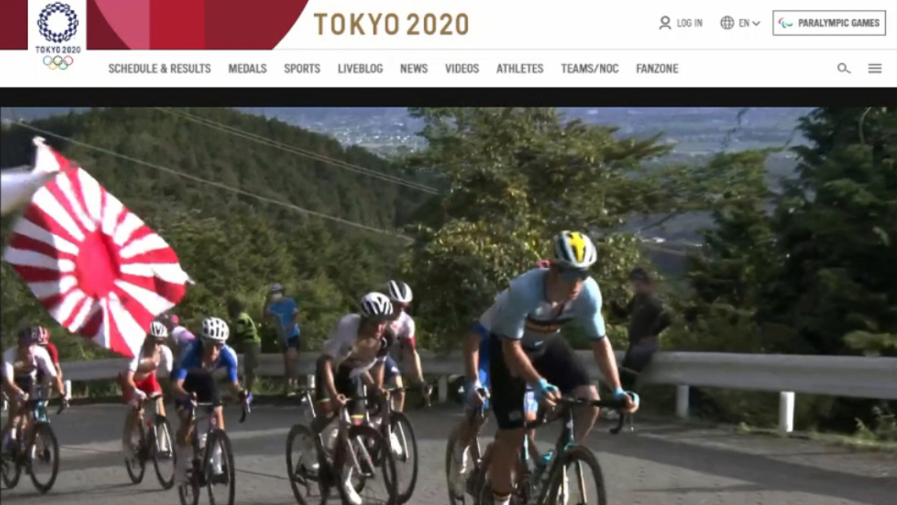 [사회]"도쿄올림픽 사이클 경기서 욱일기 응원"...서경덕, IOC에 항의 | YTN