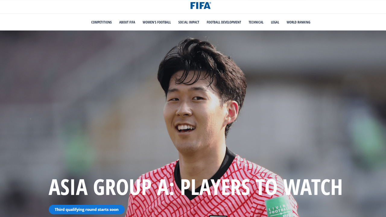 [스포츠]FIFA 홈페이지 메인 장식한 손흥민..."환상적인 능력" | YTN