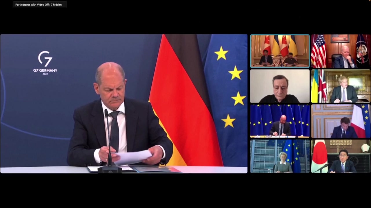 [국제]G7 "석유 수입금지 등 러시아 에너지 단계적 배제" | YTN