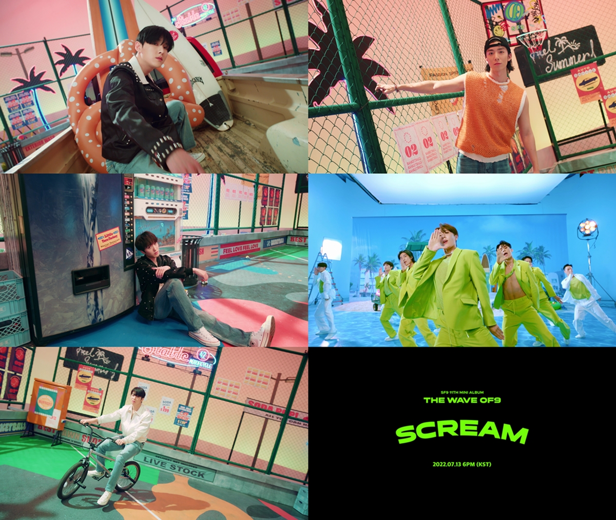 [가요]SF9 신곡 ‘SCREAM’ 두 번째 뮤비 티저 공개 | YTN