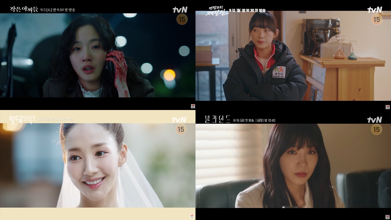 [방송][Y초점] 김고은·박민영·이유미… tvN 9월 줄줄이 신작 속 누가 웃을까? | YTN