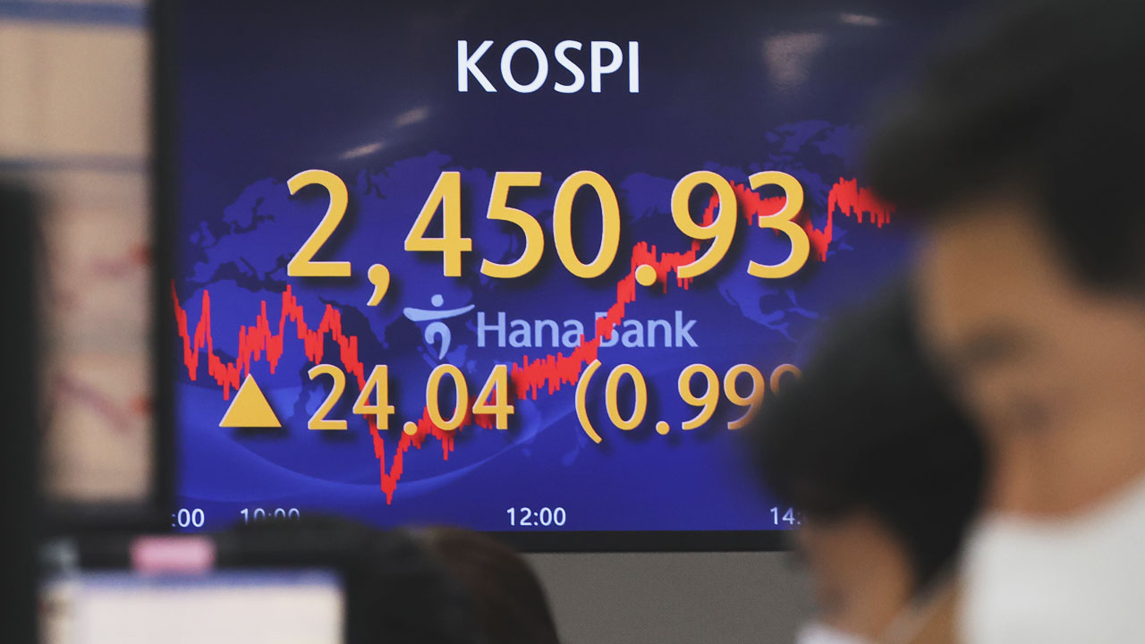 [경제]코스피, 0.99% 상승해 2,450.93에 마감 | YTN