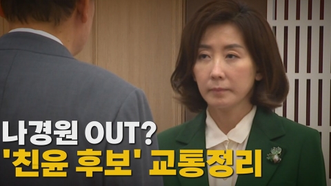 [나이트포커스] 나경원 OUT?...'친윤 후보' 교통정리 | YTN