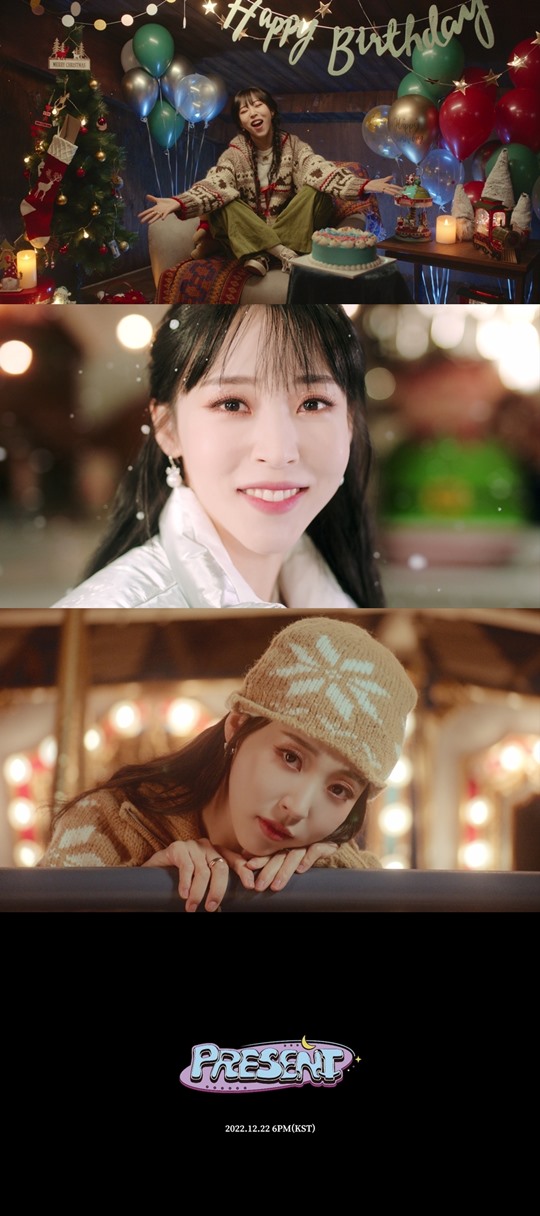 [가요]마마무 문별 'PRESENT' MV 티저로 느끼는 크리스마스 무드 | YTN