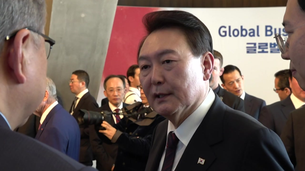 [정치]尹 "세계 최고 혁신허브 만들겠다"...글로벌 CEO 오찬 | YTN