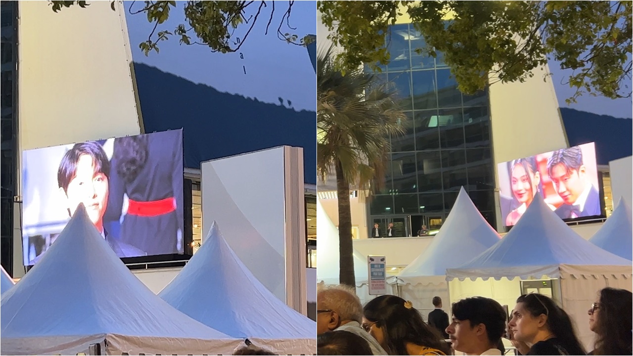 [문화]'화란' 송중기·홍사빈·김형서, 칸 레드카펫 입성…관중들 일제히 열광 [제76회 칸] | YTN