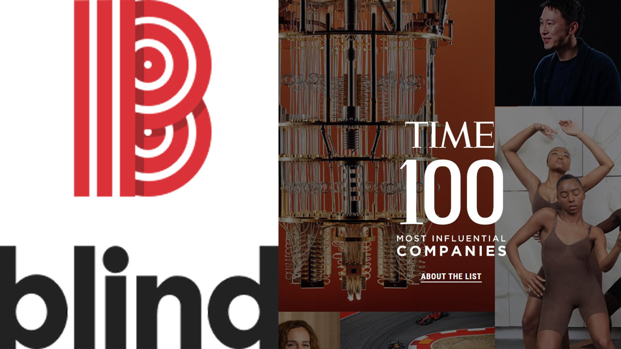 [국제]블라인드, 美 타임지 '100대 기업' 선정…애플·오픈 AI와 어깨 나란히 | YTN