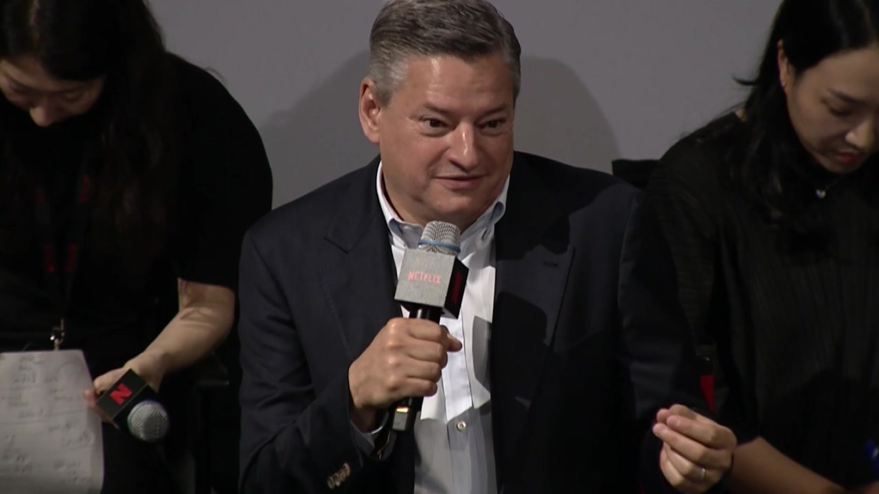 [문화]넷플릭스 CEO "K-콘텐츠 힘은 스토리텔링"...계정공유금지 시행 시사 | YTN
