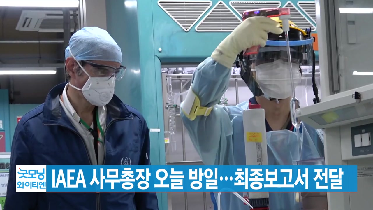 [국제][YTN 실시간뉴스] IAEA 사무총장 오늘 방일...최종보고서 전달 | YTN