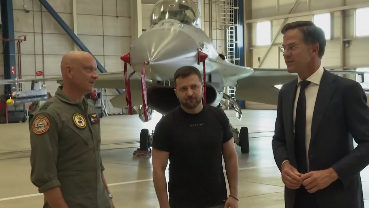 [국제]네덜란드·덴마크, 우크라이나에 F-16 지원 합의 | YTN