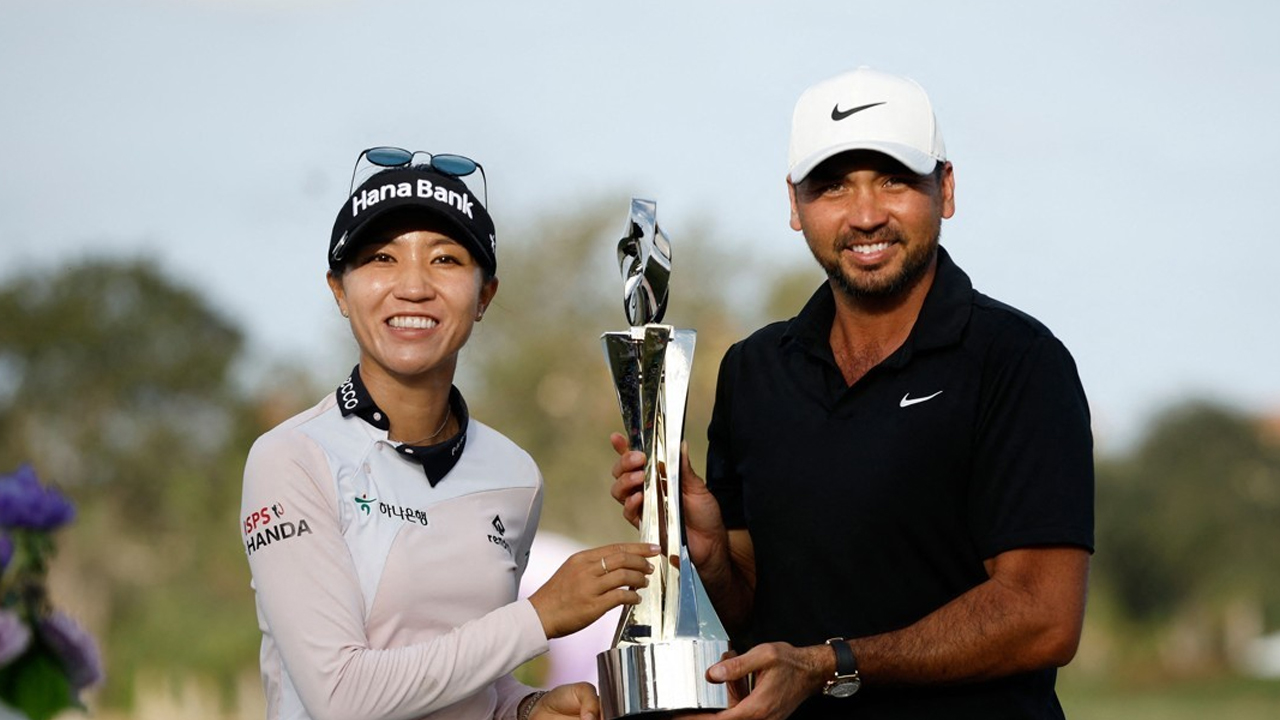 [스포츠]리디아 고-제이슨 데이, PGA·LPGA 혼성 대회 1타 차 우승 | YTN