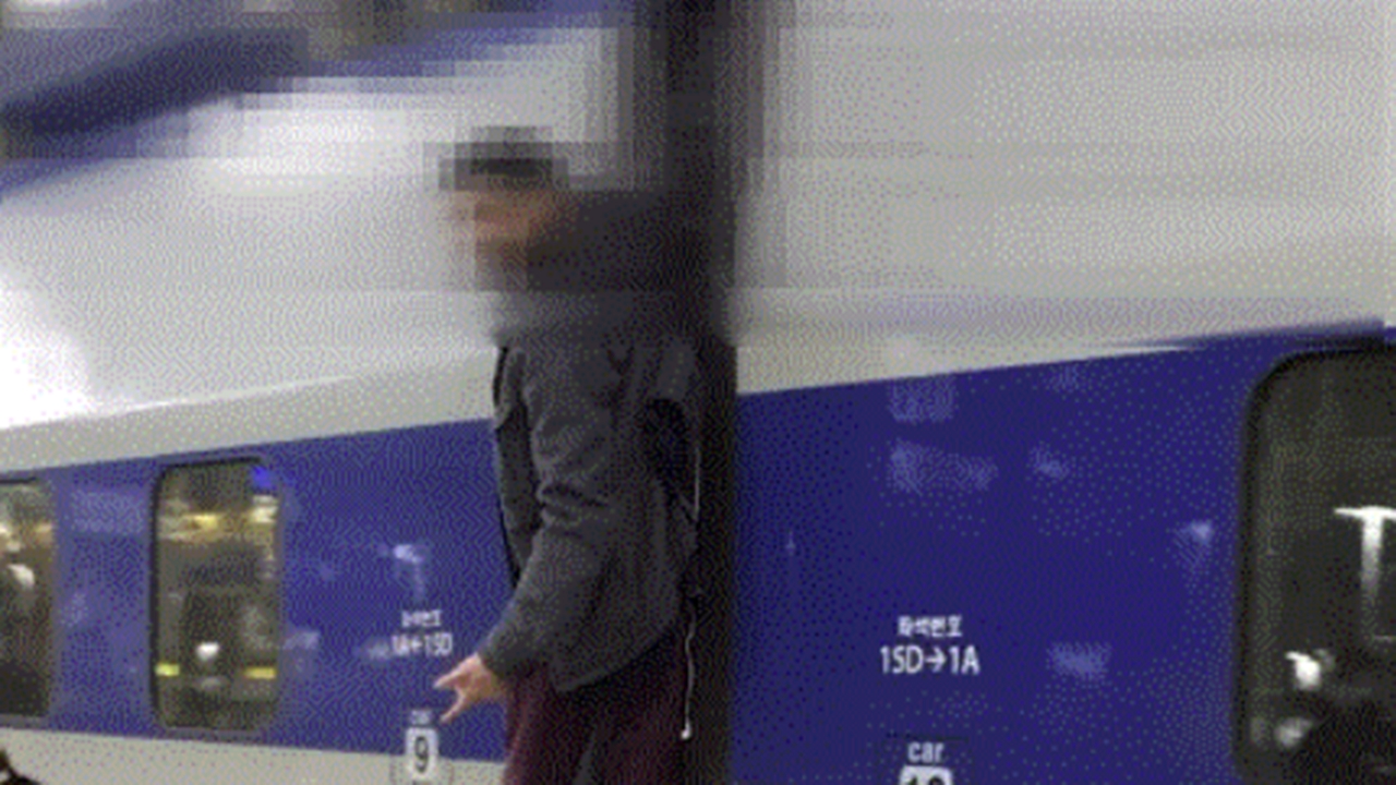 [사회]"문 열어줘" 달리는 KTX에 매달린 외국인 과태료 처분 | YTN