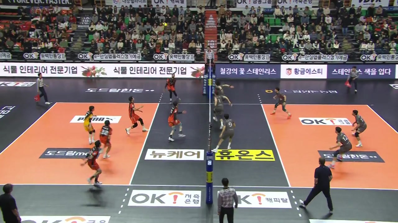 [스포츠]'레오 20점' OK금융그룹 6연패 탈출...도로공사도 GS칼텍스에 설욕 | YTN