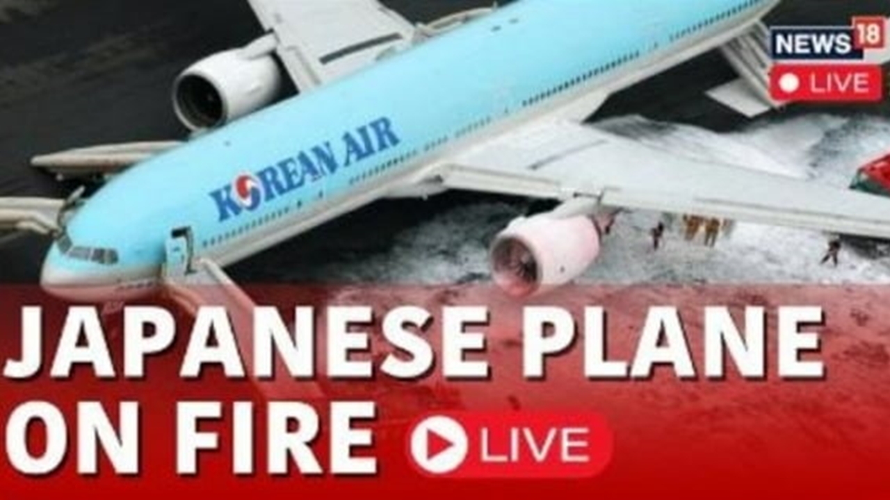 [국제]"대한항공 여객기를 왜"...日 공항 화재 뉴스에 엉뚱한 사진 쓴 CNN | YTN