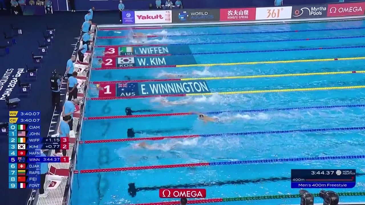 [스포츠]김우민, 세계수영선수권 자유형 400m 결승 진출 | YTN