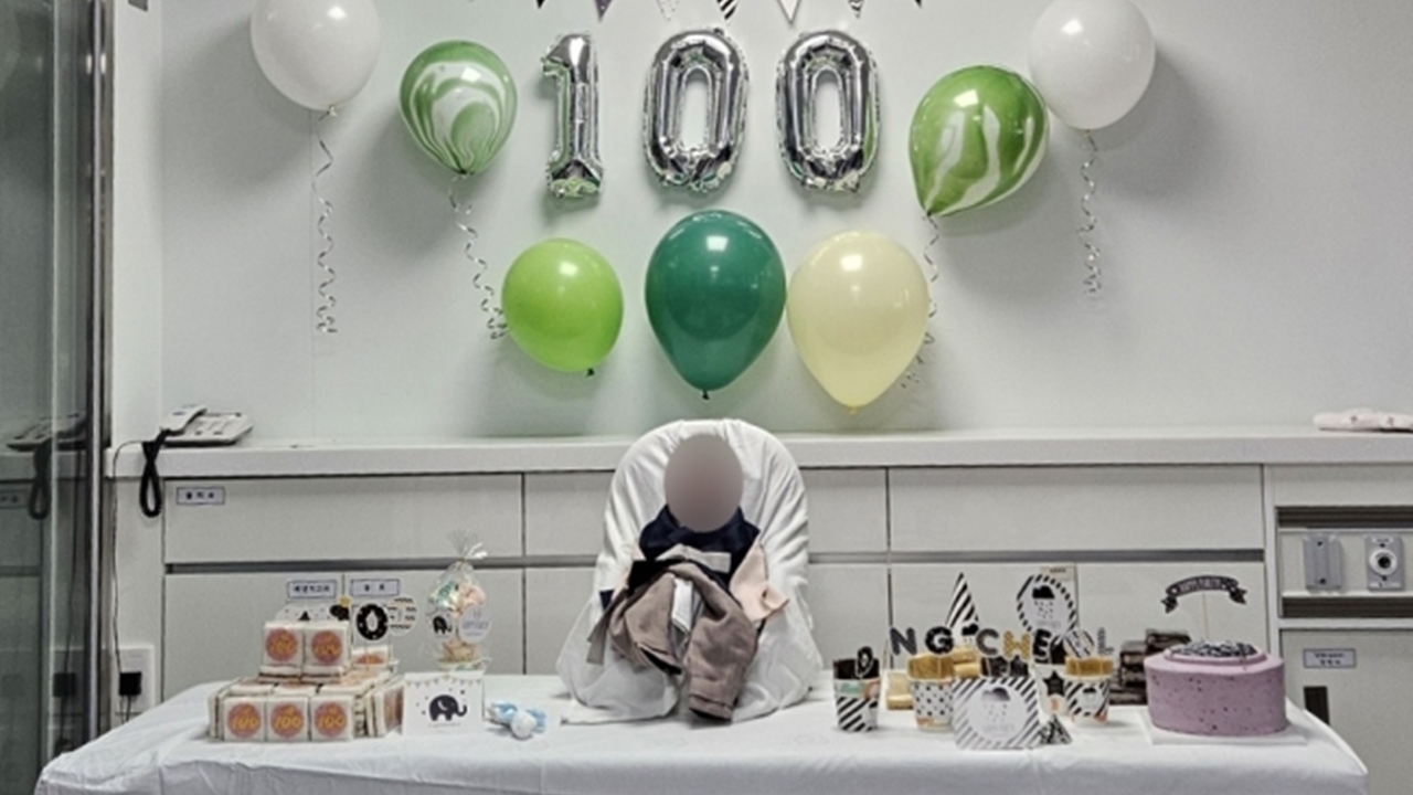 [사회]불법체류 부모 떠나고 홀로 남겨진 1.2kg 아기...중환자실서 백일상 | YTN