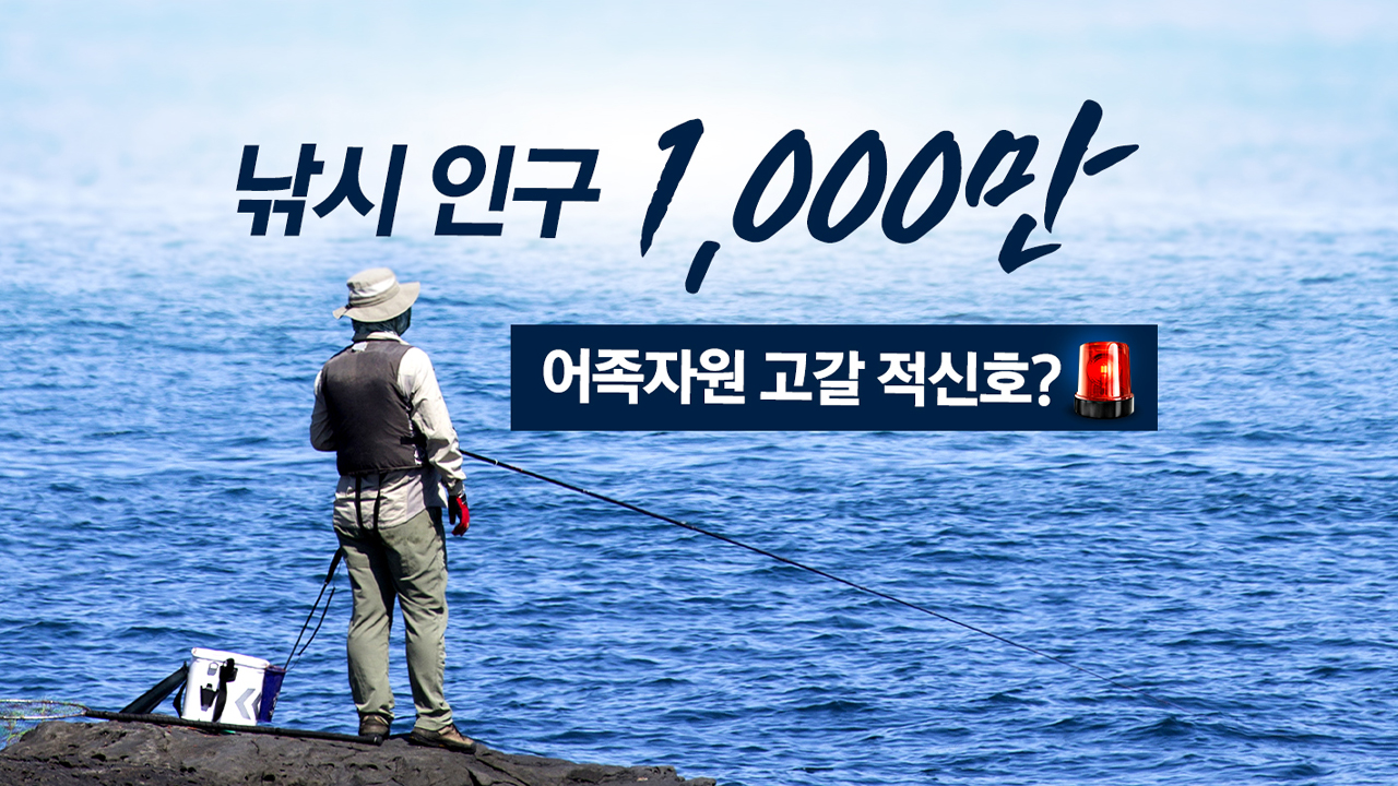 [사회]낚시 인구 1,000만 시대...어족 자원 고갈 '적신호'? [앵커리포트] | YTN