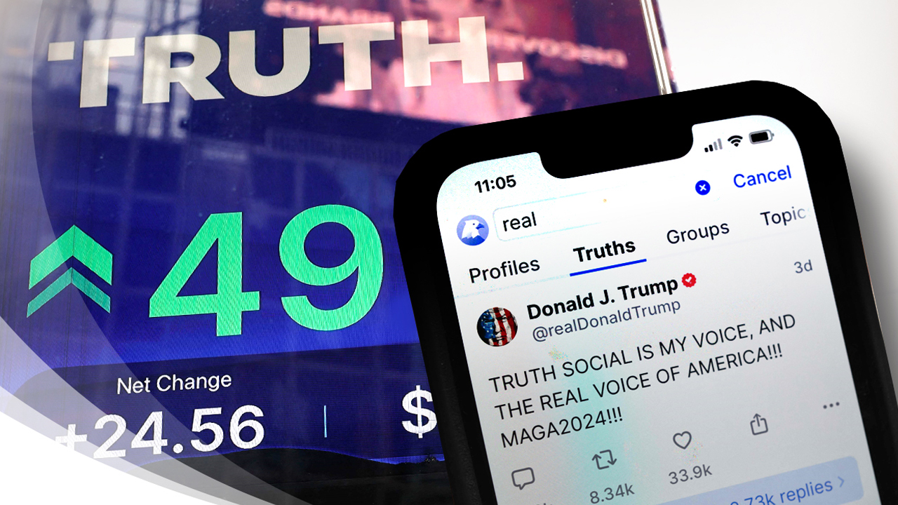 [국제]트럼프 SNS '트루스소셜' 16% 상승..."대선 지면 폭락할 것" | YTN