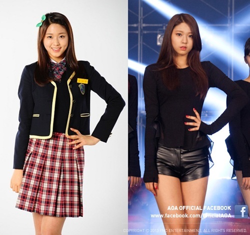 [음악]AOA 설현, 같은 포즈 다른 느낌..'순수 vs 섹시' | YTN