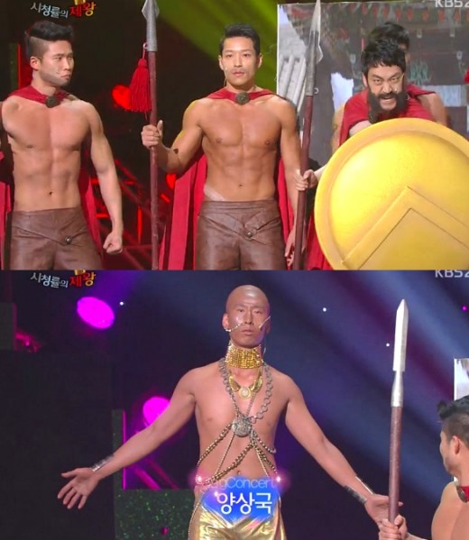 [방송]‘시청률의 제왕’ 양상국-김성원, 영화 ‘300’ 패러디 “강렬” | YTN