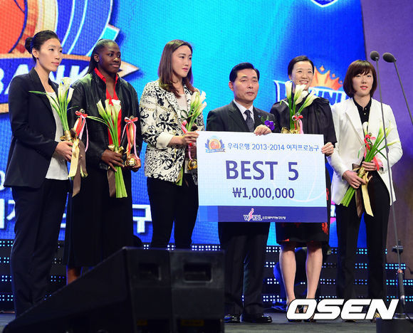 [스포츠종합]이미선-박혜진-임영희-김정은-스트릭렌, WKBL 베스트5 선정 | YTN