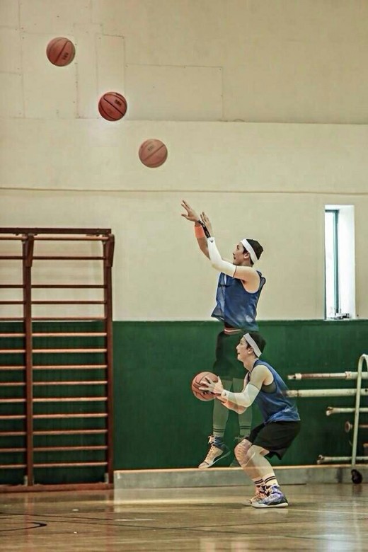 [방송]"코트 위 황태자랍니다"…심지호, 화려한 농구 실력+패션 과시 | YTN