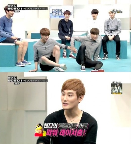 [방송]'EXO 902014' 카이-세훈, 문희준 ‘파워레이서 춤’ 완벽 재현 | YTN