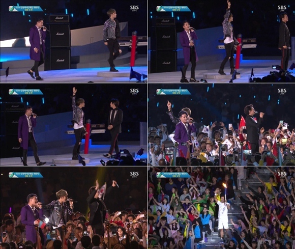 [방송][인천 아시안게임 개막식] JYJ, 아시아 하나로 묶었다..'온리 원' | YTN