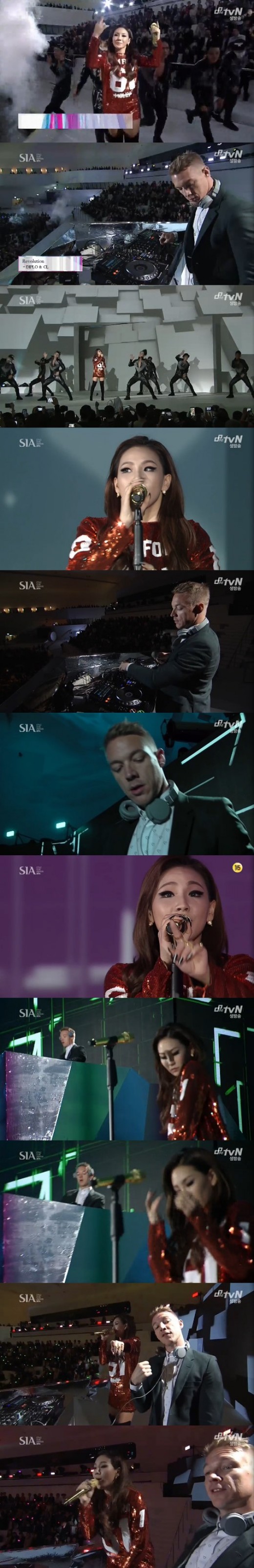 [방송]'2014 SIA' 디플로X씨엘, 다시 없을 역대급 콜라보…불타는 화요일 | YTN