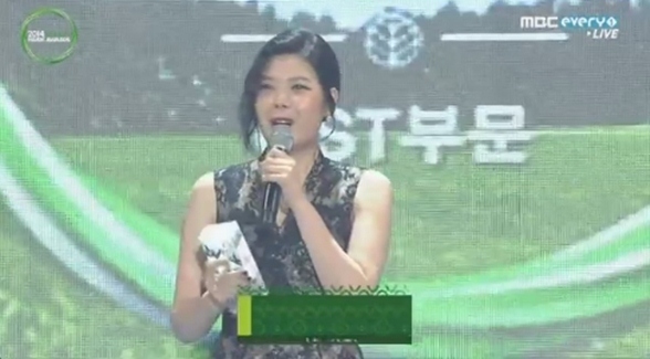 [음악]'2014 MMA' 린, OST상 수상.."'별그대' 때문에 많은 사랑" | YTN