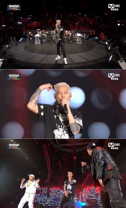 [음악]‘2014 MAMA’ 마스타우-도끼-바비, ‘이리와봐’ 첫 무대 ‘화끈’ | YTN