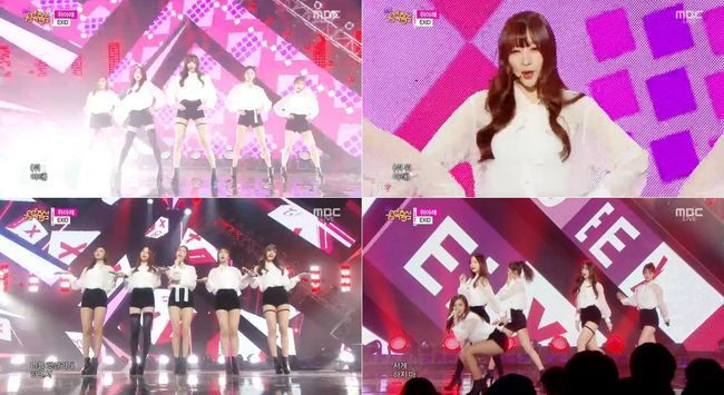 [음악]‘음악중심’ EXID, 관객 떼창과 함께 ‘위아래’ | YTN