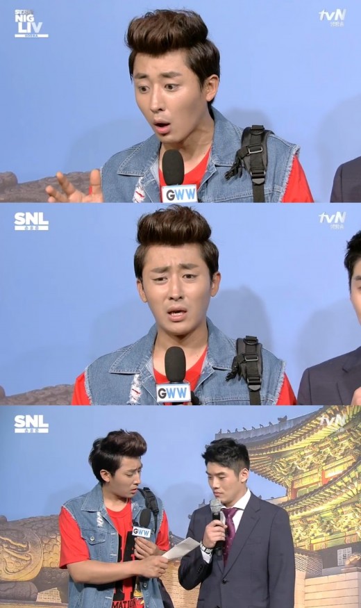 [방송][TV줌인] 'SNL' 손호준, 애교에서 뽀뽀까지…무공해 청정 매력 | YTN