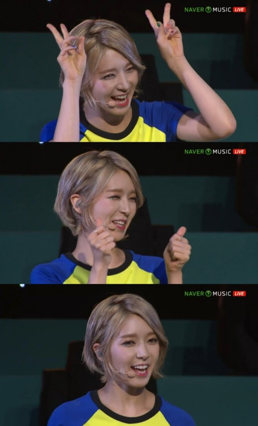 [방송]'AOA 쇼케이스' 초아 "'심쿵해' 첫 눈에 반한 여자의 노래" | YTN