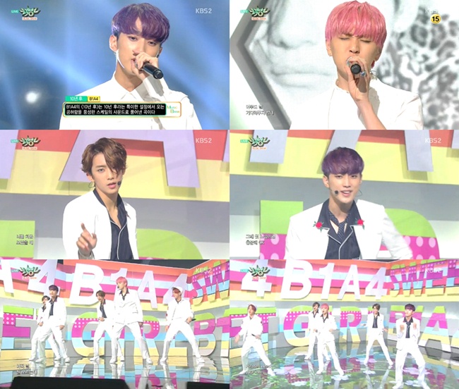 [방송]'뮤뱅' 컴백 B1A4, 치명적 스윗가이로 돌아왔다..'스윗걸' | YTN