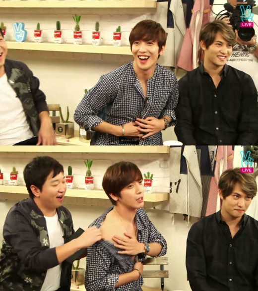 [방송]'FNC야유회' 정용화, 하트 300만 돌파 공약…아찔 쇄골 공개 | YTN