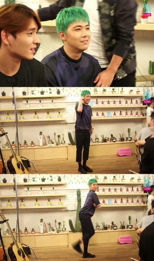 [방송]FT 이홍기, AOA '심쿵해' 댄스…록커의 깜찍 매력 | YTN