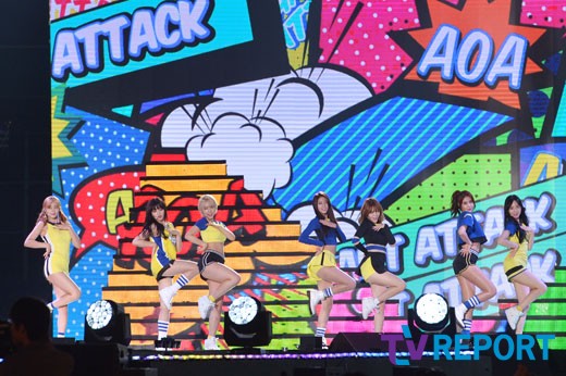 [기타][T포토] AOA '학다리 댄스에 심쿵해'(K팝 슈퍼콘서트) | YTN