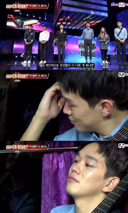 [방송]‘슈퍼스타K7’ 케빈오, 탈락 아쉬움에 눈물펑펑 | YTN