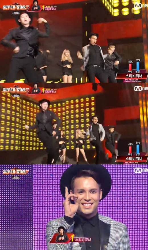 [방송]‘슈퍼스타K7’ 스티비워너, 파워풀 댄스+노래로 화려한포문 | YTN