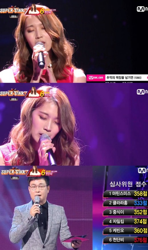 [방송]‘슈퍼스타K7’ 천단비, 이선희 노래 완벽소화 “포텐터졌다” | YTN