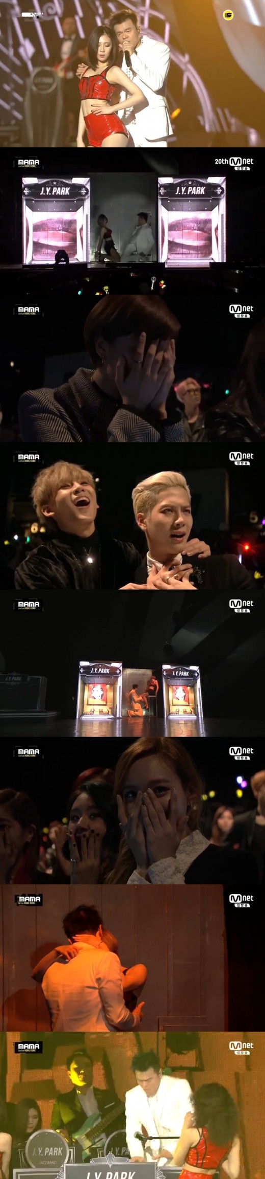 [방송][2015 MAMA] 박진영, 소속 가수들 눈 감게한 섹시 퍼포먼스 ‘파격’ | YTN