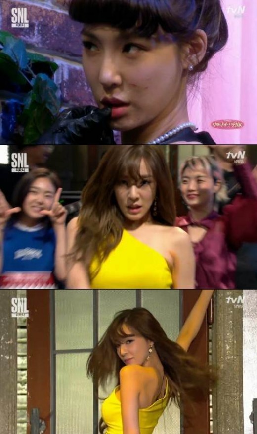 [방송]'SNL7' 티파니, 뭣이 중한지 아는 화끈한 미국 언니(종합) | YTN
